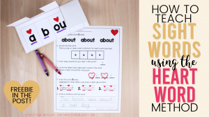 How to Teach Sight Words: The Heart Word Method - Lead in Literacy ...