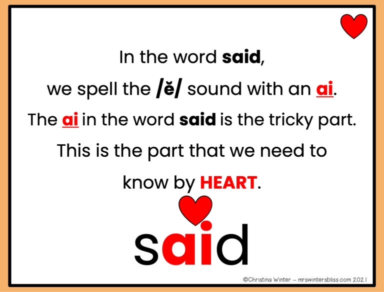 Heart Words: A Better Way to Teach Sight Words - Lead in Literacy ...