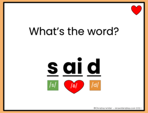 How to Teach Sight Words: The Heart Word Method - Lead in Literacy ...