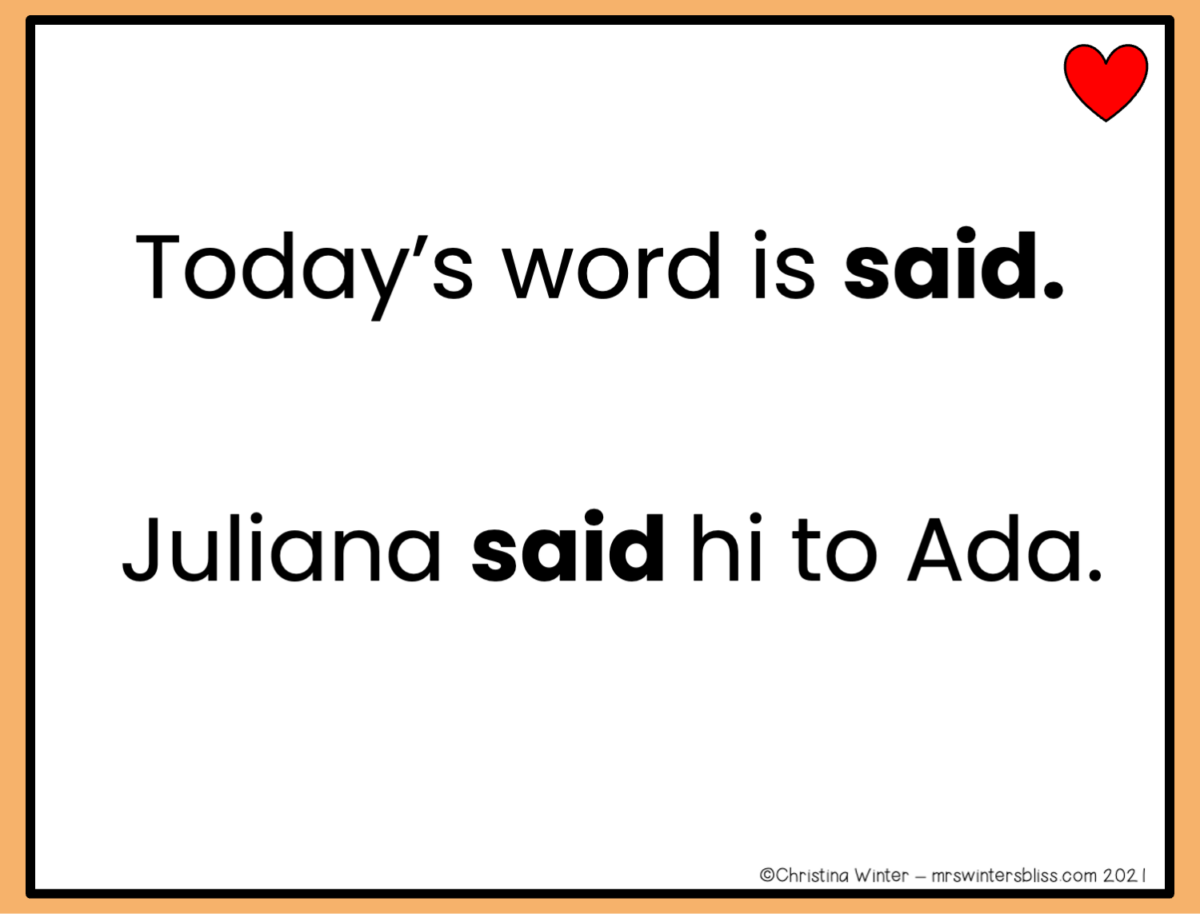 How to Teach Sight Words: The Heart Word Method - Lead in Literacy ...