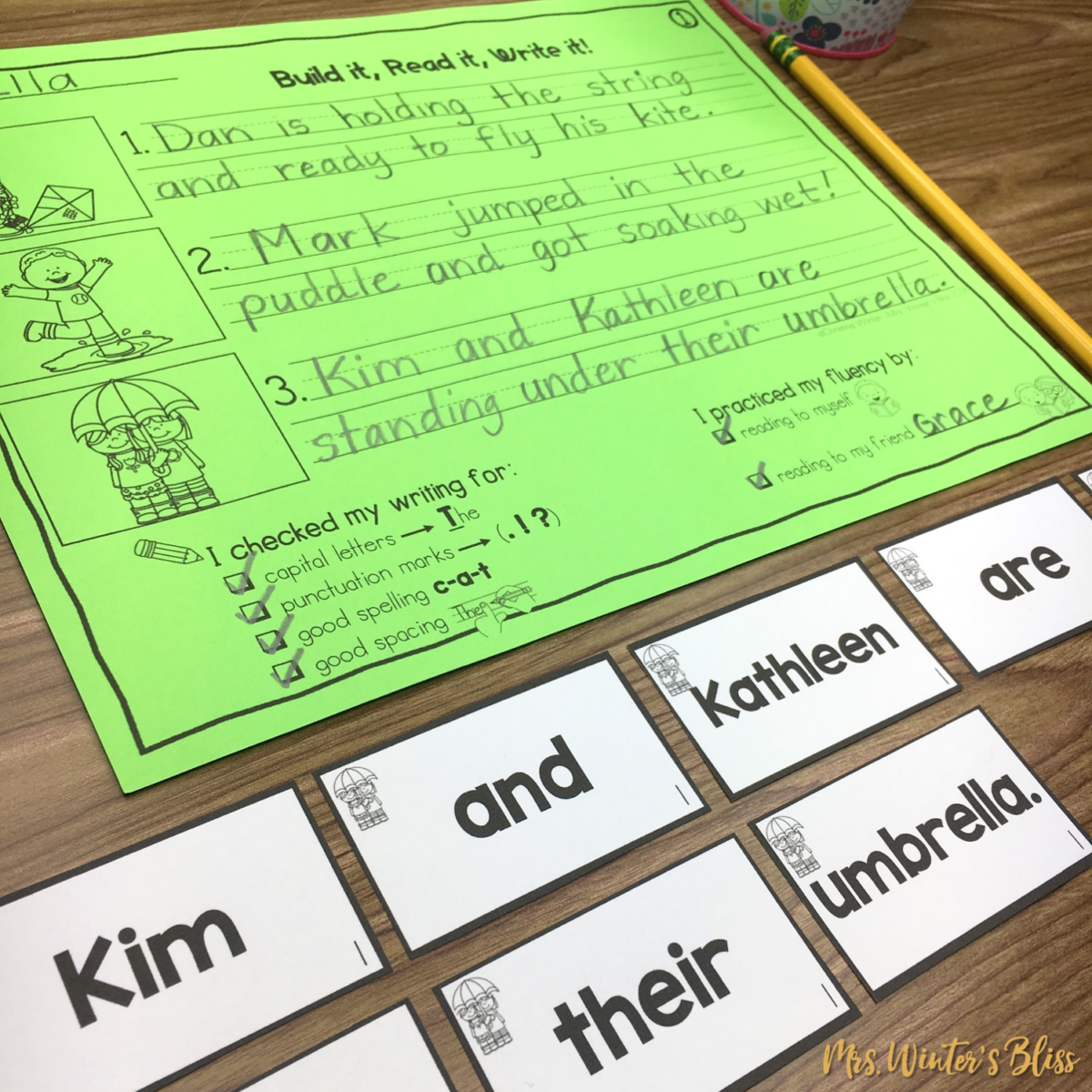 Literacy Centers that Combine Reading and Writing - Lead in Literacy ...