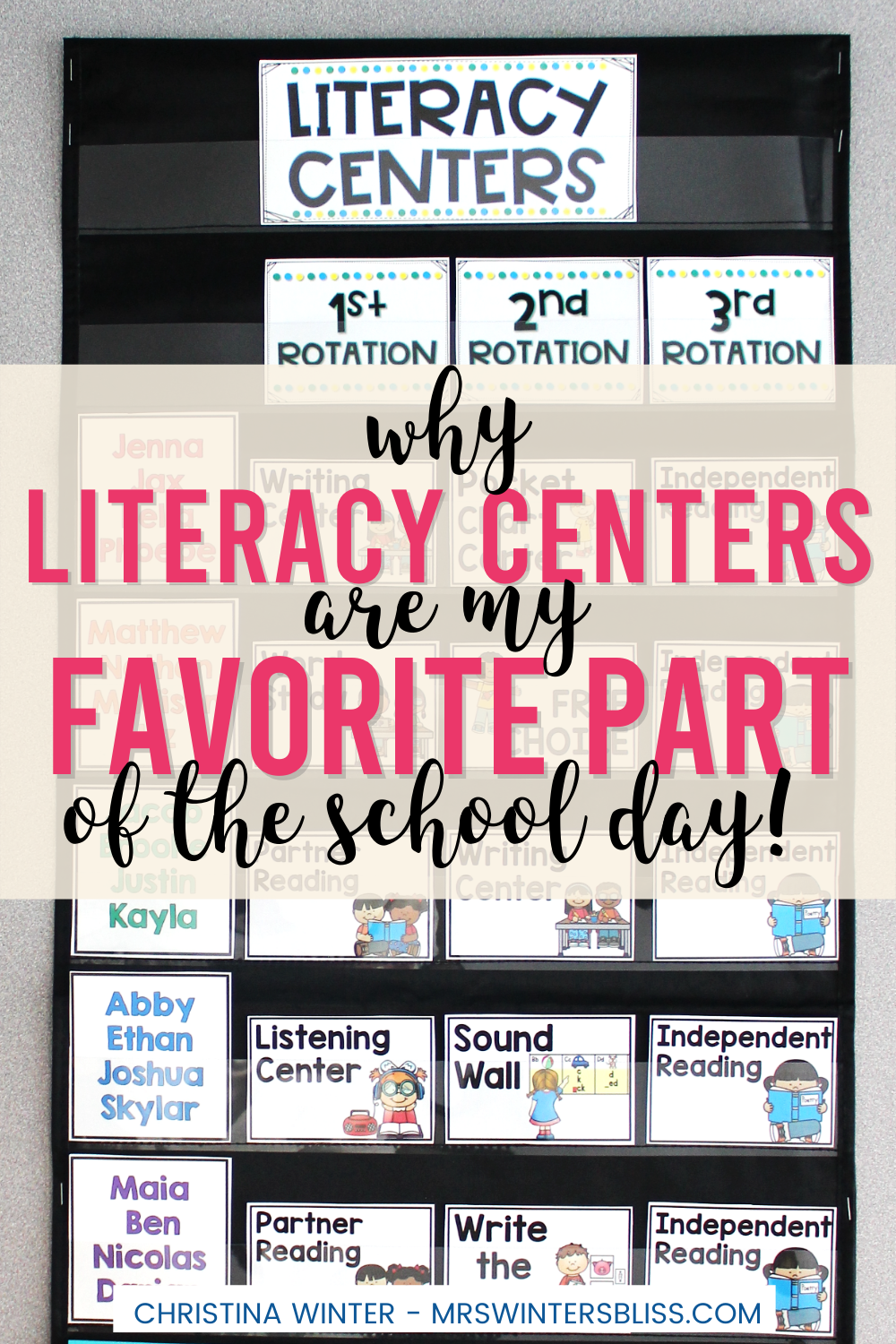 Why Literacy Centers are My Favorite Part of the School Day - Lead in ...