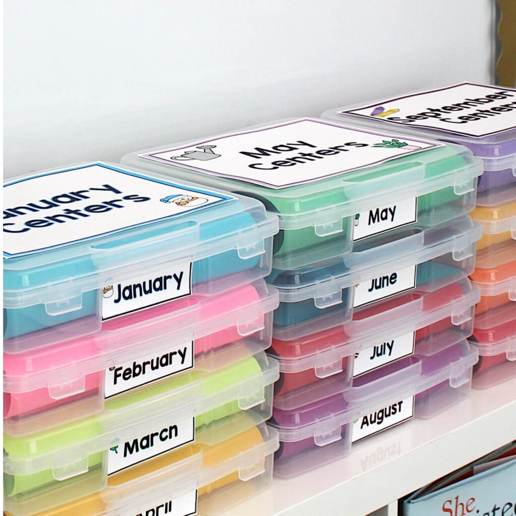 Success with Centers - Lead in Literacy - Resources For Kindergarten ...