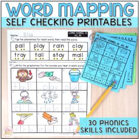 Word Mapping - Connecting Phonemes to Graphemes MEGA BUNDLE - Lead in ...