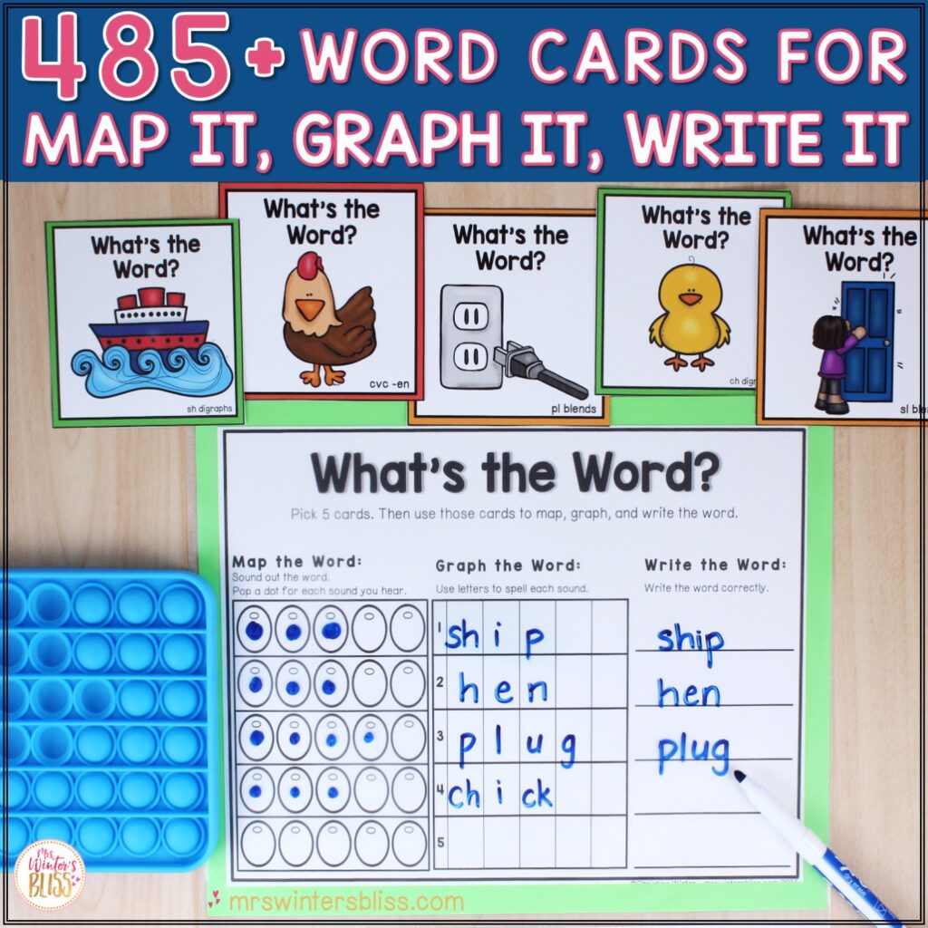 Word Mapping - Connecting Phonemes to Graphemes MEGA BUNDLE - Lead in ...