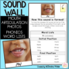 Diverse Mouth Articulation Photos with Sound Wall Word Lists - Lead in ...