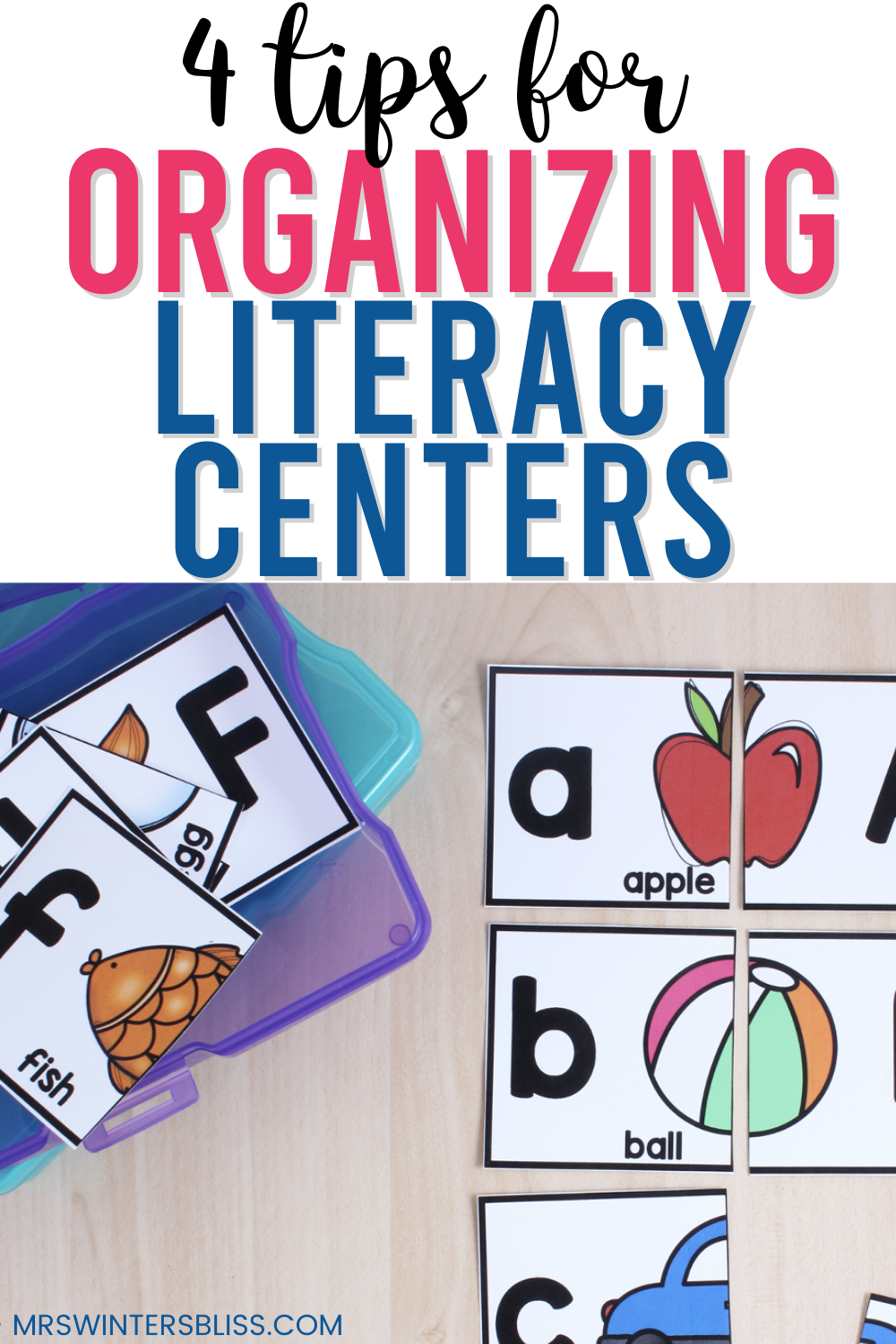 Tips for Organizing Literacy Centers - Lead in Literacy - Resources For ...