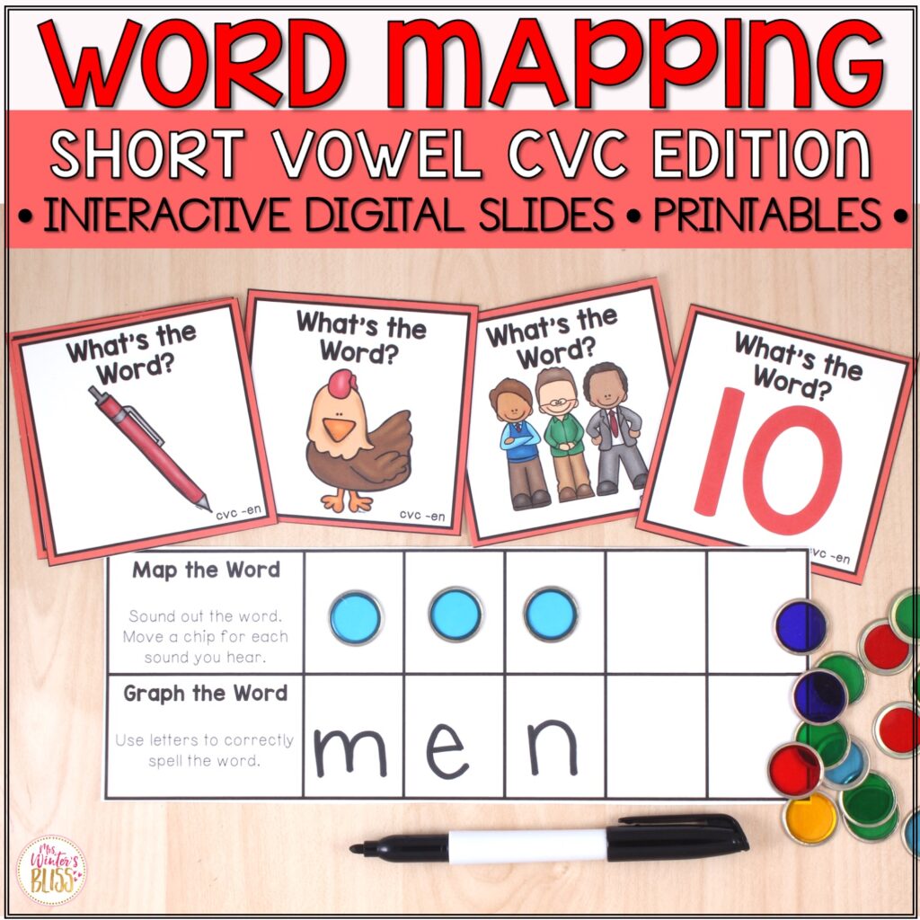How to Teach CVC Words - Lead in Literacy - Resources For Kindergarten ...