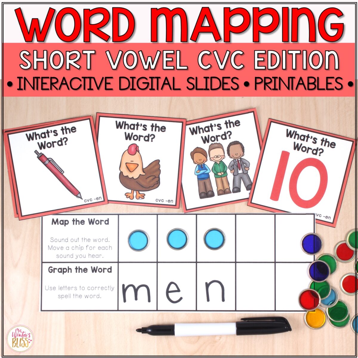 How to Teach CVC Words - Lead in Literacy - Resources For Kindergarten ...