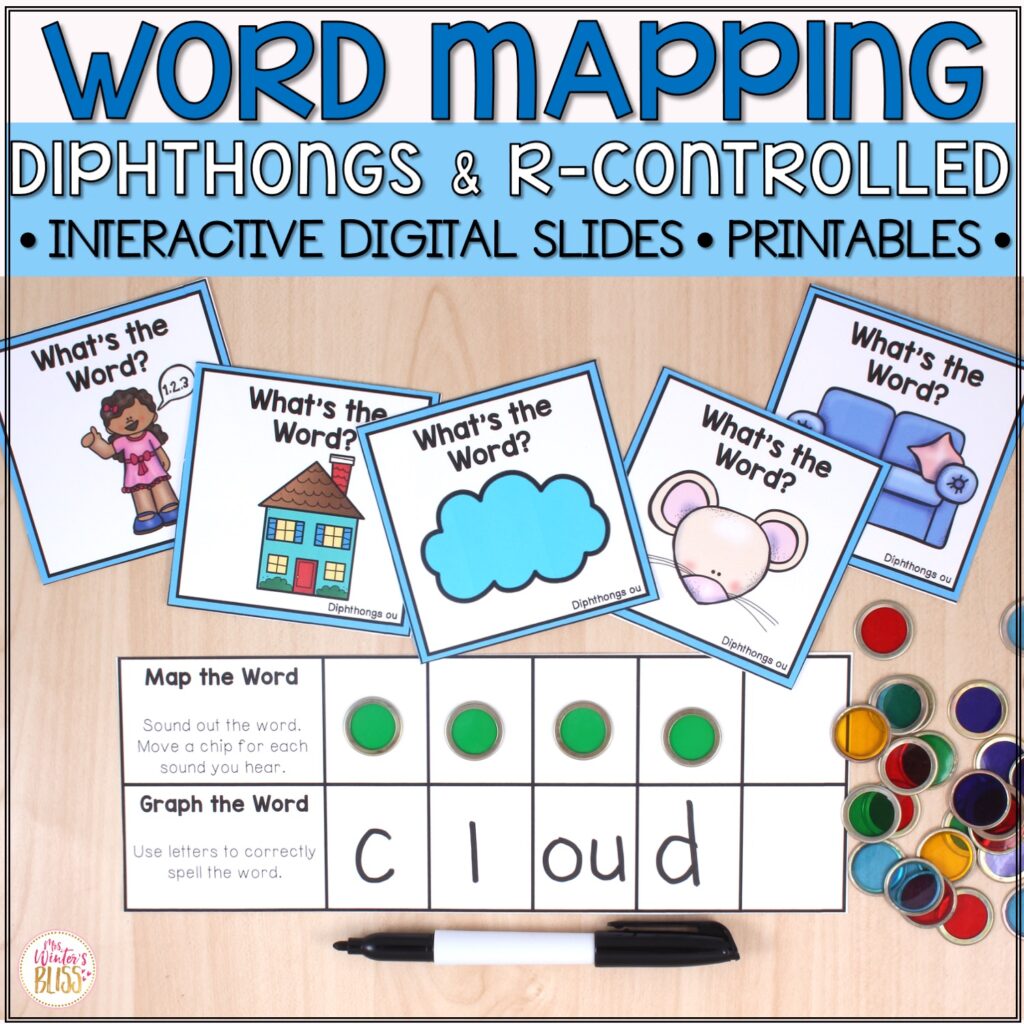 Word Mapping - Connecting Phonemes to Graphemes - Diphthong and R ...