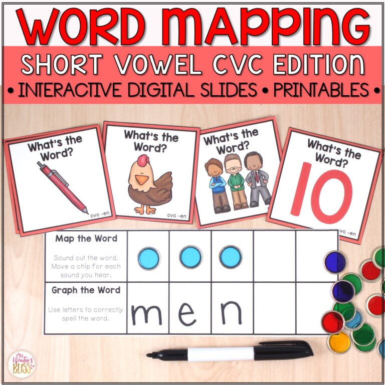 Word Mapping - Connecting Phonemes to Graphemes MEGA BUNDLE - Lead in ...