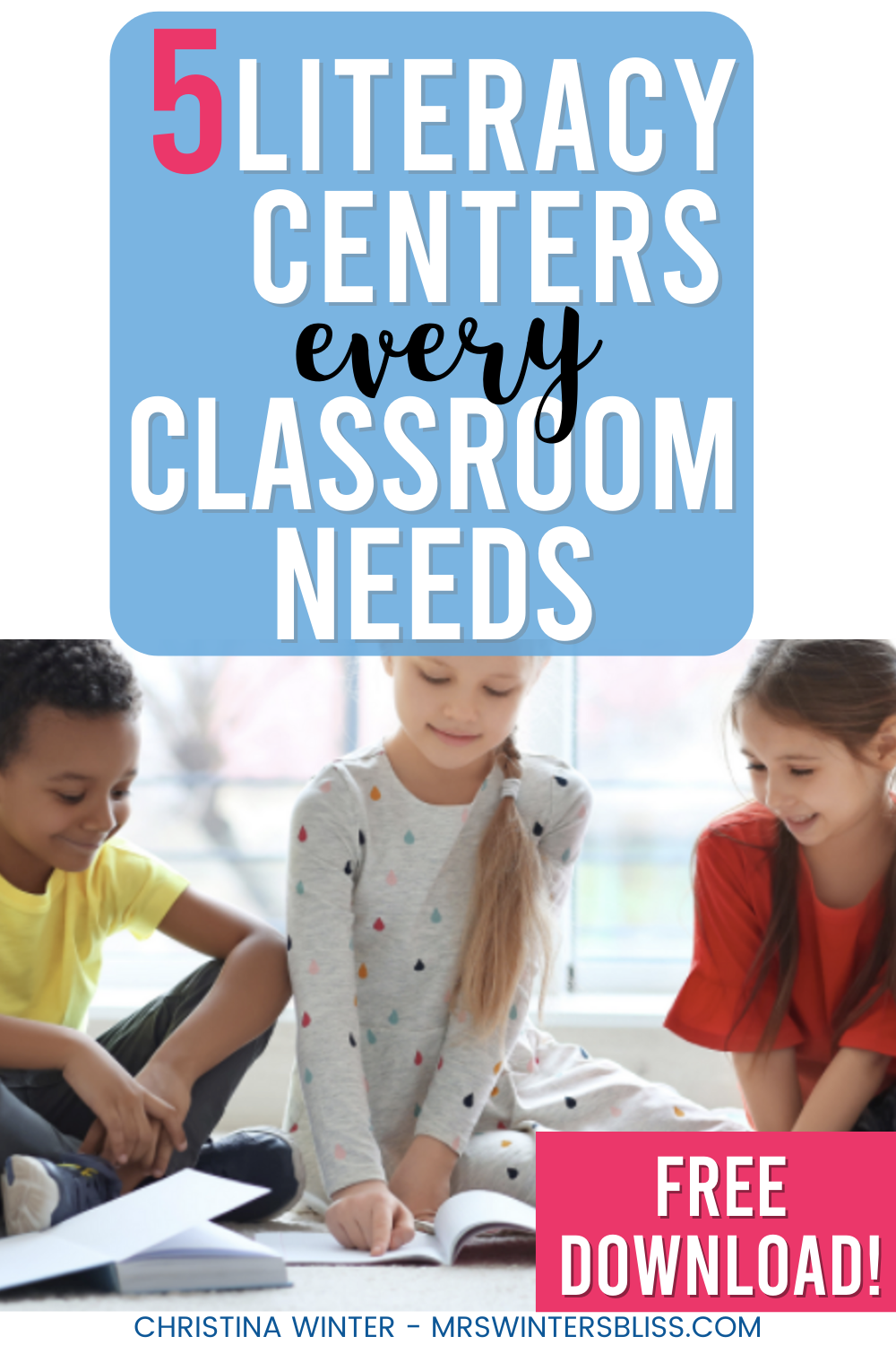 5 Literacy Centers Every Classroom Needs - Lead in Literacy - Resources ...