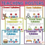 Syllable Types and Syllable Division - Digital & Printable - Lead in ...