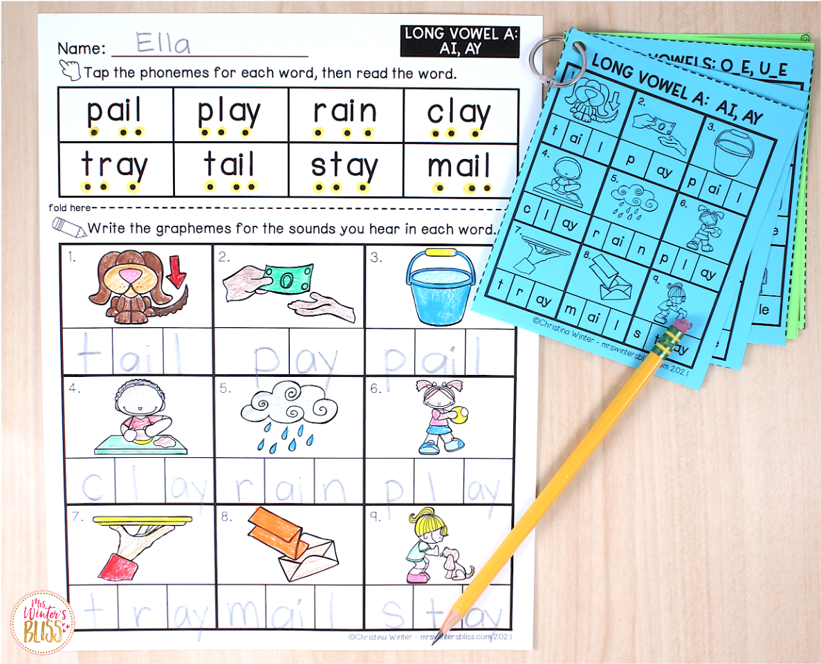 Word Mapping Activities: Connecting Phonemes to Graphemes - Lead in ...