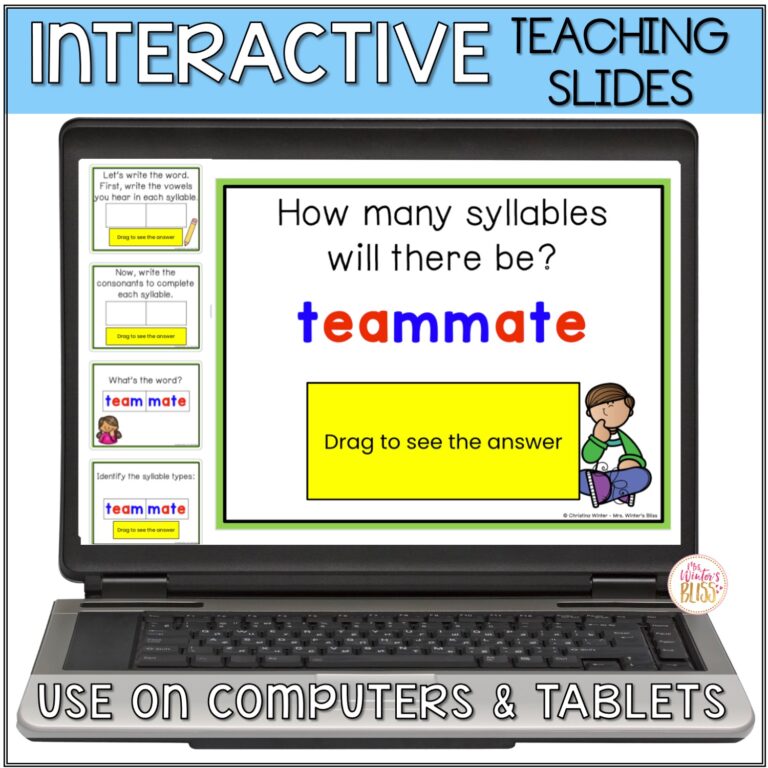 The Best Ways to Teach the Six Syllable Types - Lead in Literacy ...