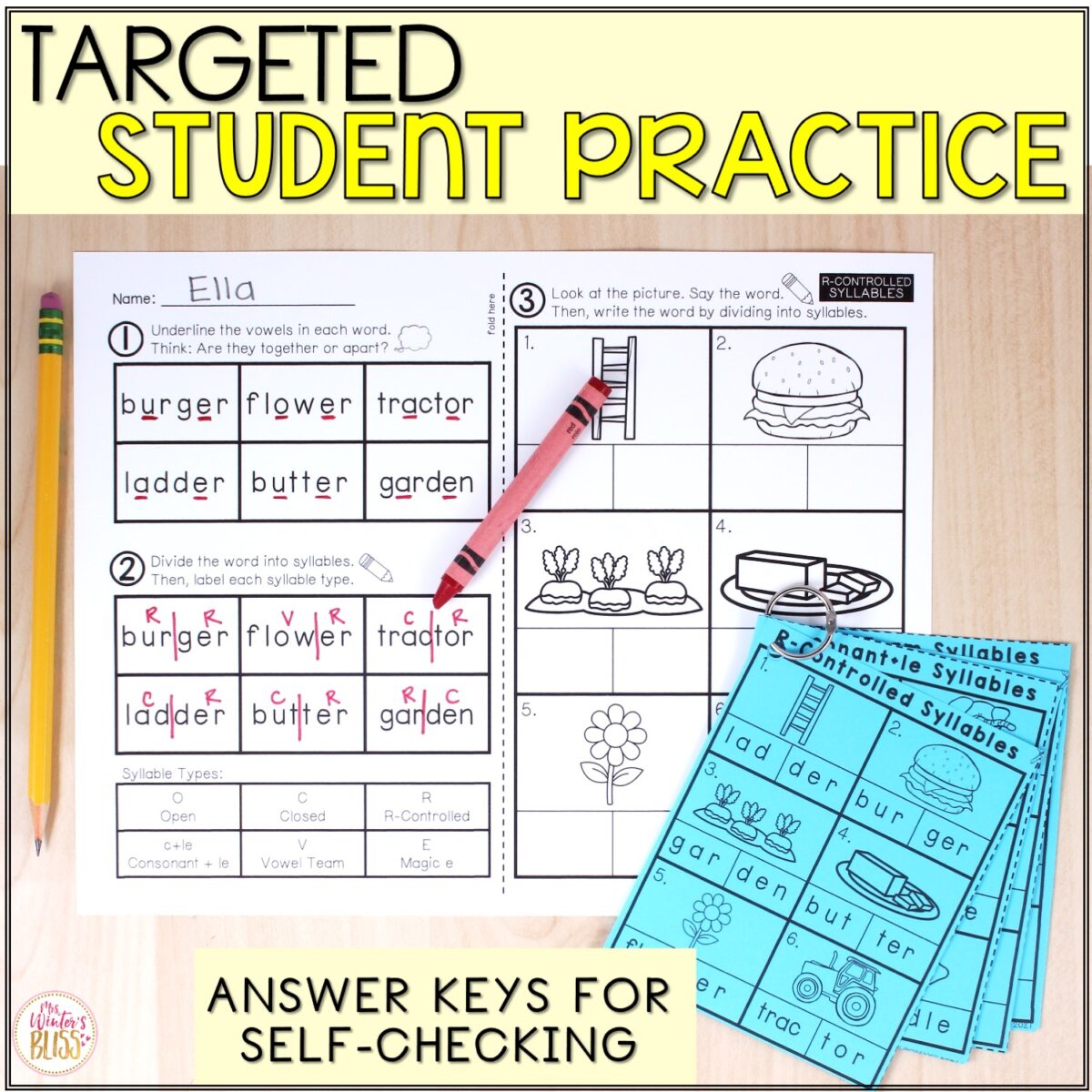 The Best Ways to Teach the Six Syllable Types - Lead in Literacy ...