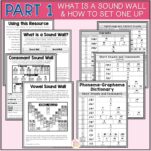 Sound Wall Explicit Lessons and Sound Wall Activities - Lead in ...