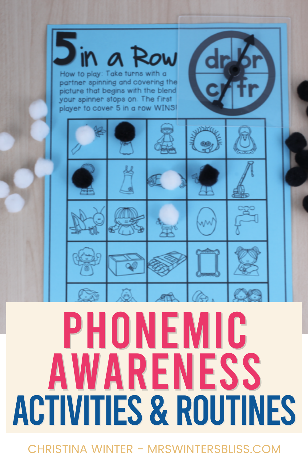 Phonemic Awareness Routines and Activities - Lead in Literacy - Resources For Kindergarten, 1st ...