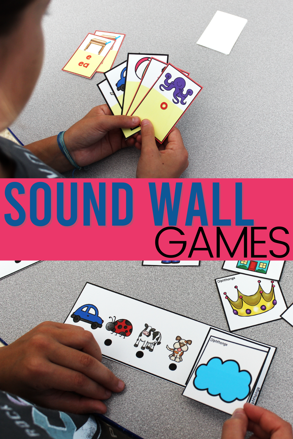 4 Sound Wall Games - Lead in Literacy - Resources For Kindergarten, 1st ...