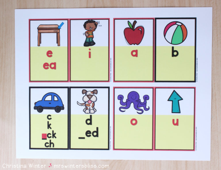 4 Sound Wall Games - Lead in Literacy - Resources For Kindergarten, 1st ...