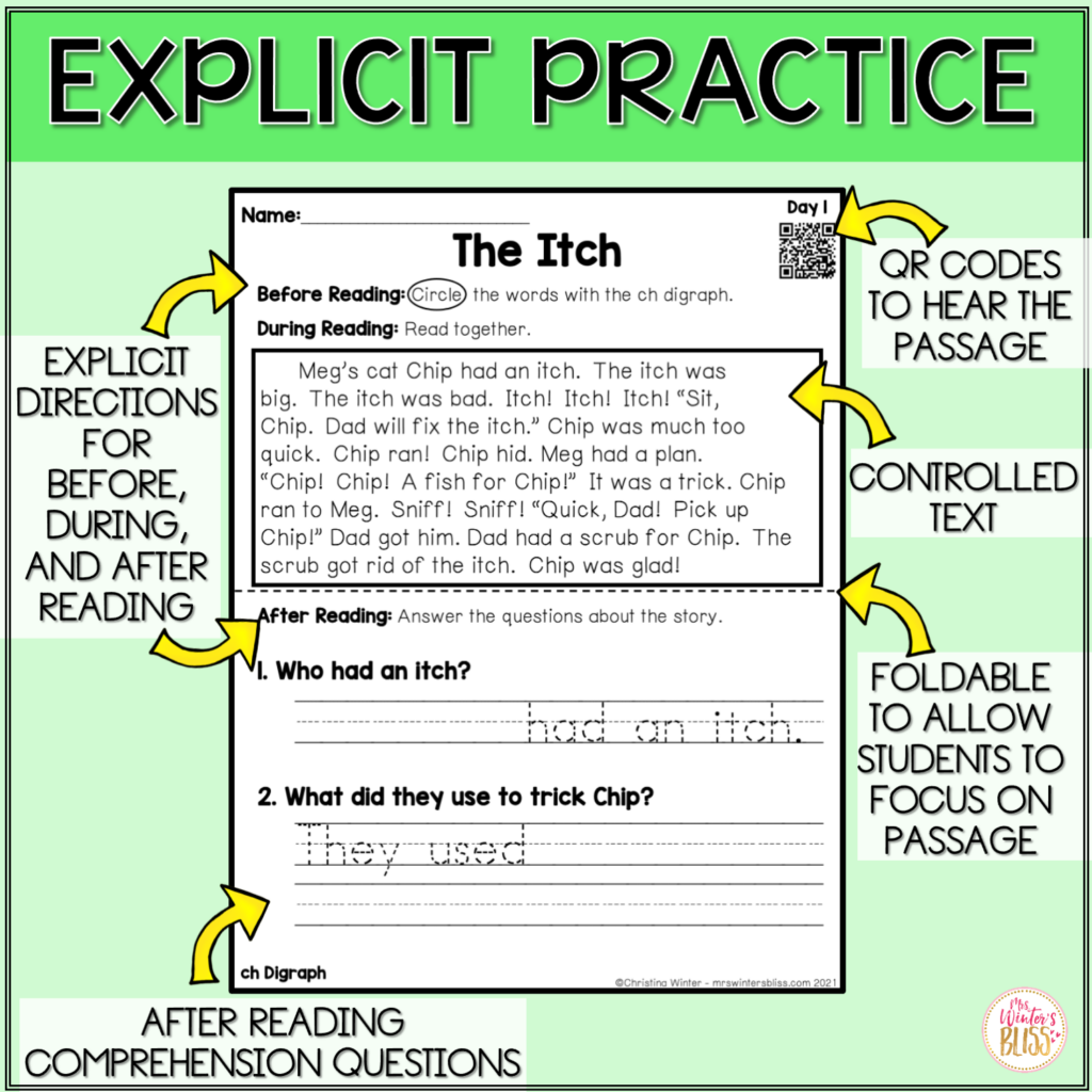 FREE Decodable Passages with Comprehension Questions - Lead in Literacy ...