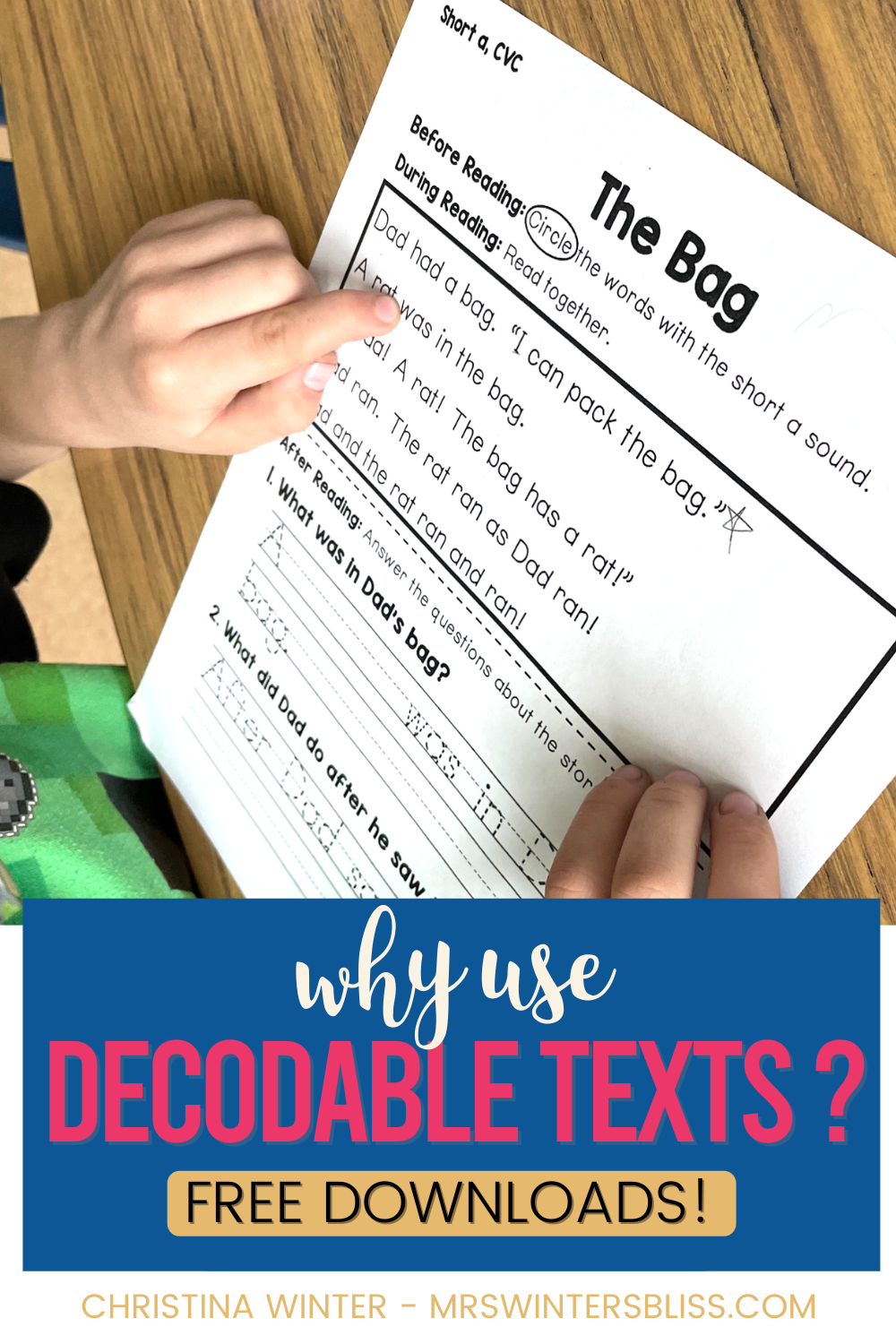 Why Use Decodable Texts? - Lead in Literacy - Resources For ...