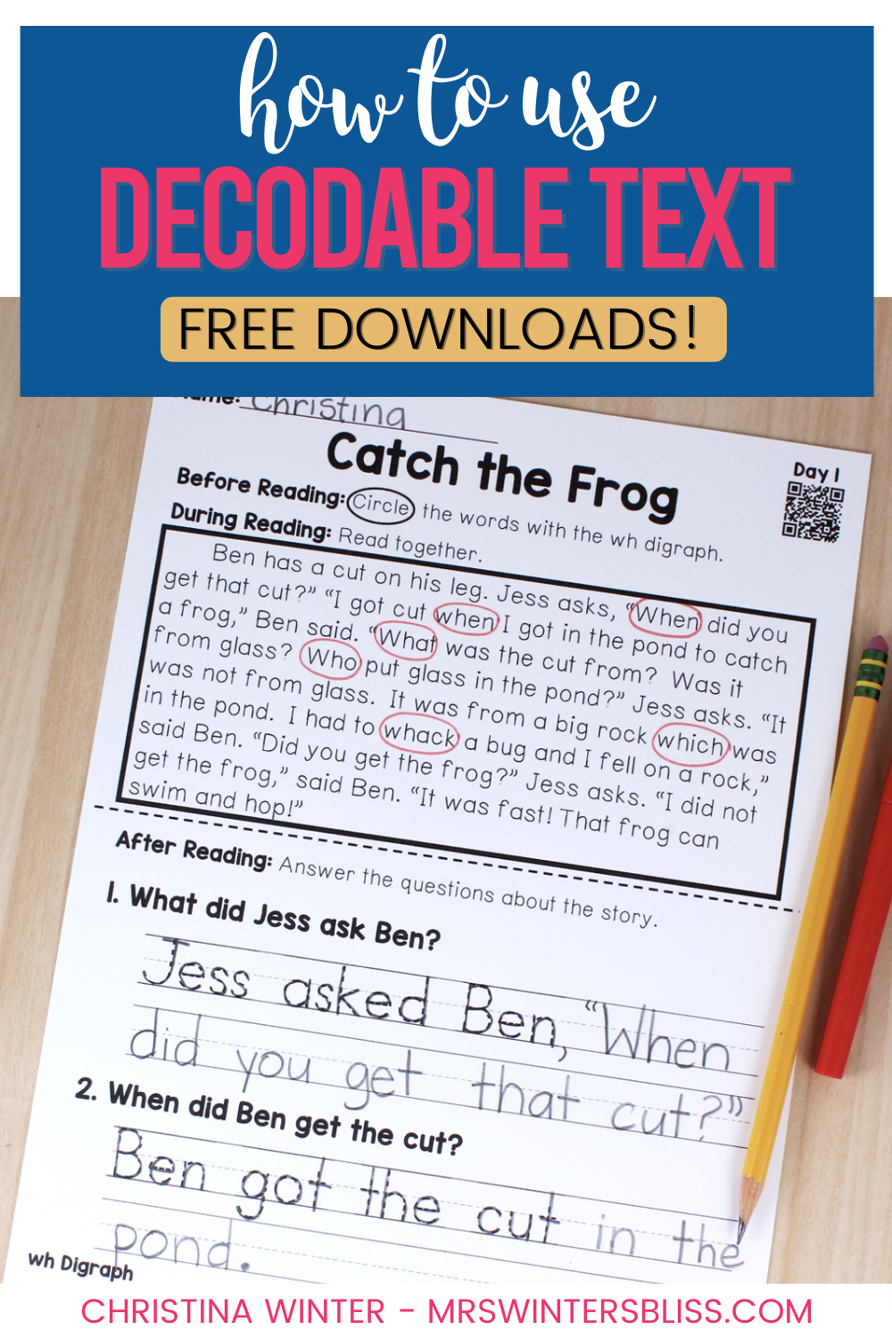 How to Use Decodable Texts - Lead in Literacy - Resources For ...