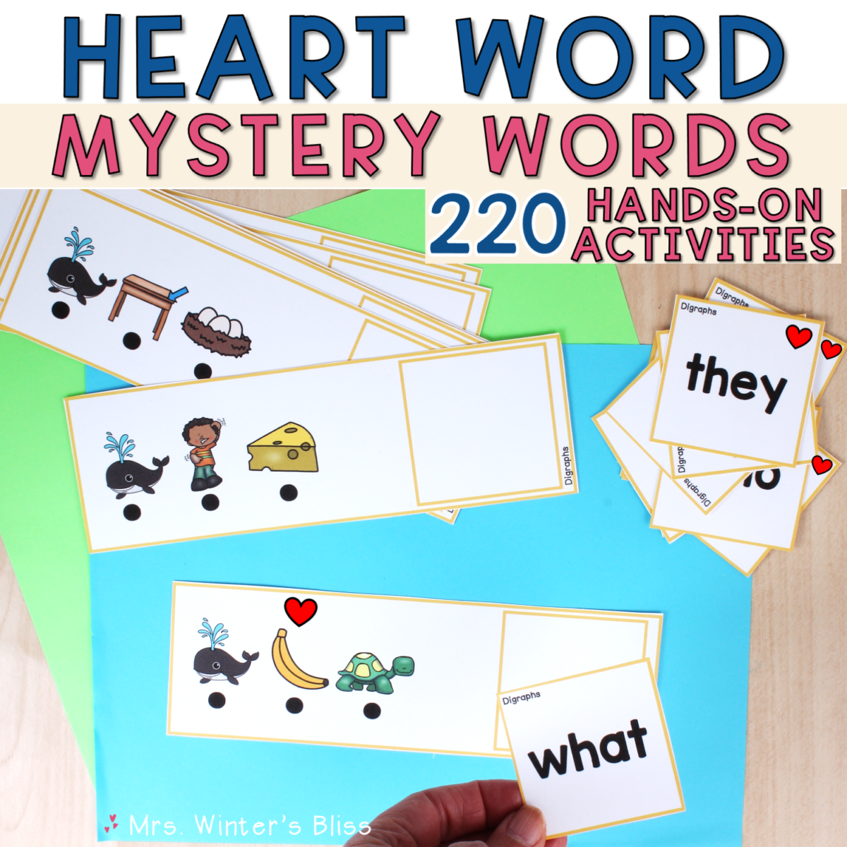 Heart Word Center Activities - Lead in Literacy - Resources For ...