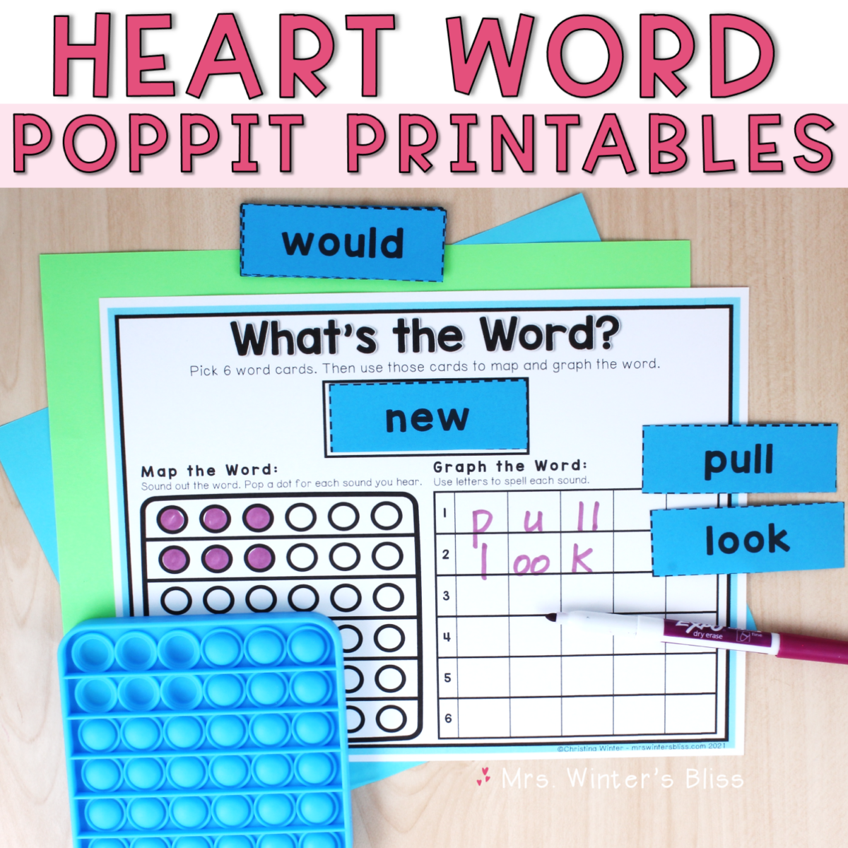 Heart Word Center Activities - Lead in Literacy - Resources For ...
