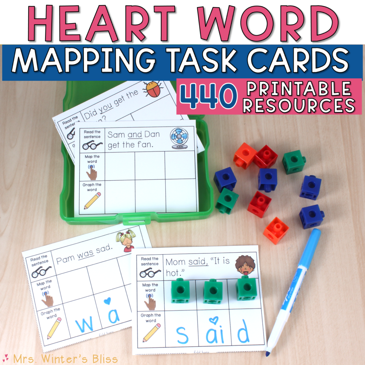 Heart Word Center Activities - Lead in Literacy - Resources For ...
