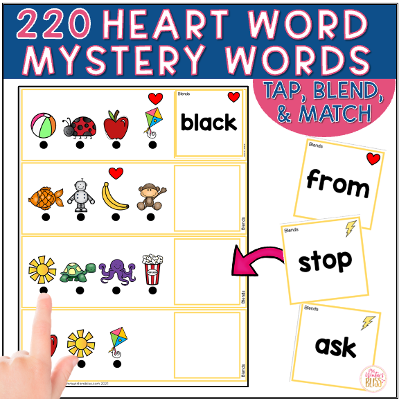 Heart Words MEGA BUNDLE - Teaching high frequency (sight words ...