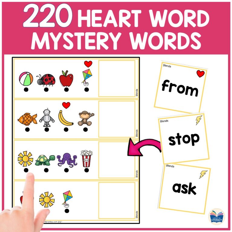 Heart Words MEGA BUNDLE - Teaching high frequency (sight words ...