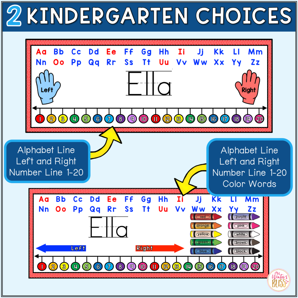 Student Desk Name Plates & Labels - Lead in Literacy - Resources For ...