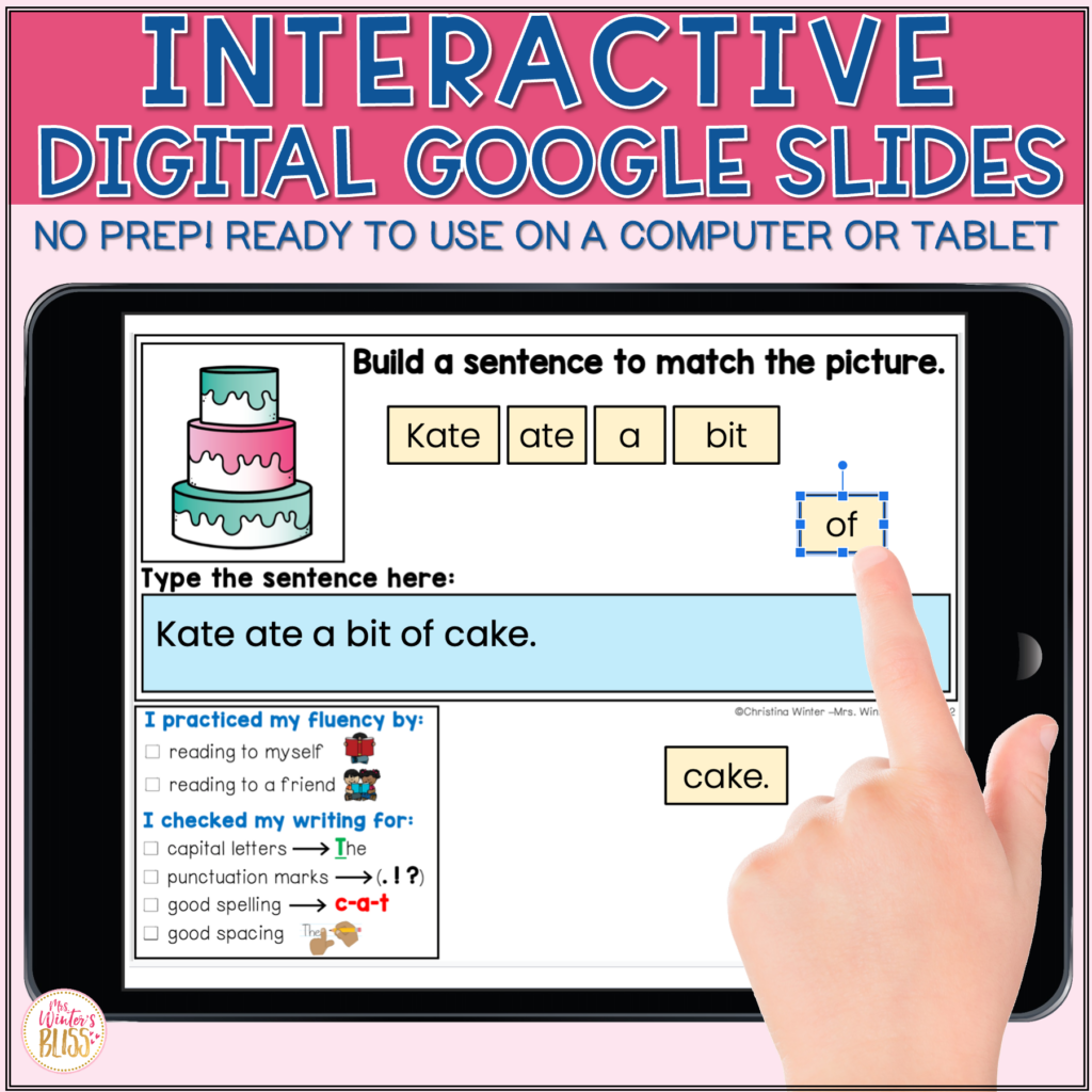 FREE Decodable Sentence Building Activities - Print and Digital - Lead ...