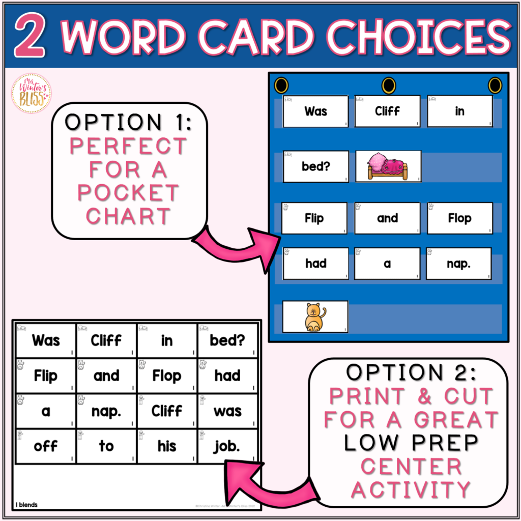 Decodable Sentence Building BUNDLE - Print & Digital - Mrs. Winter's ...