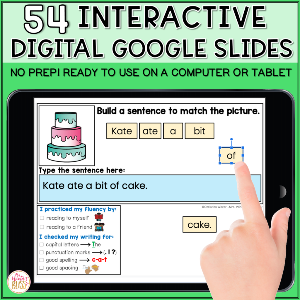 Decodable Sentence Building Activities - CVCe & Vowel Team - Print and ...