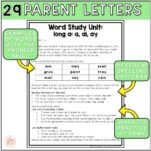 2nd Grade Word Study List, Printables, Word Cards - editable {yearlong ...