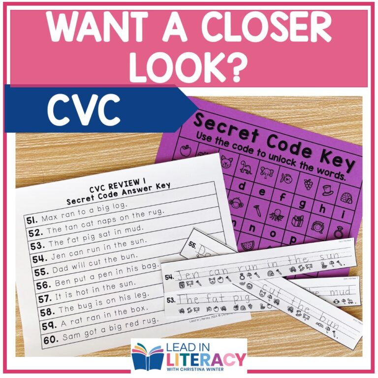 Secret Code Phonics Center -YEARLONG BUNDLE - Lead in Literacy ...