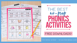 FREE Phonics Skills Continuum for K-2 - Lead in Literacy - Resources ...