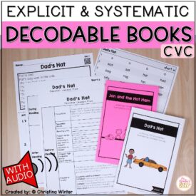 How to Teach CVC Words - Lead in Literacy - Resources For Kindergarten ...