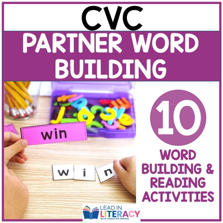 Shop - Lead in Literacy - Resources For Kindergarten, 1st & 2nd Grade