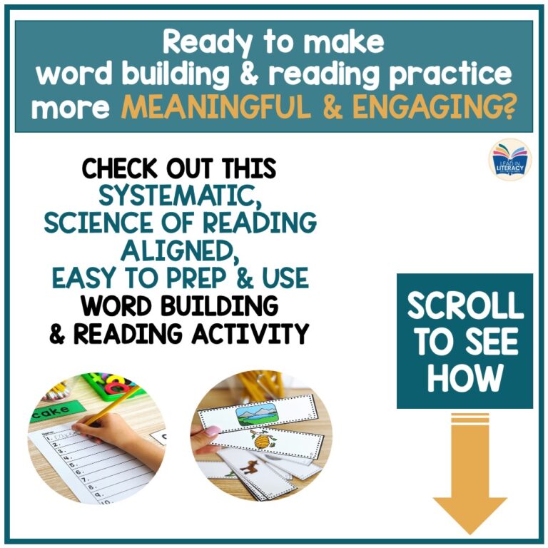 Partner Word Building Center – CVCe & Vowel Teams - Lead in Literacy ...