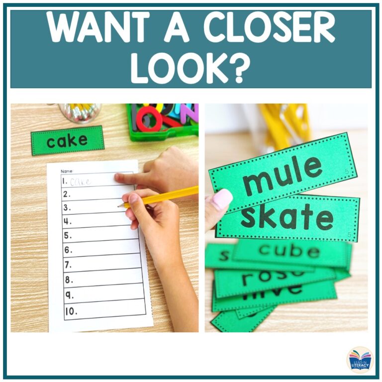 Partner Word Building Center – CVCe & Vowel Teams - Lead in Literacy ...