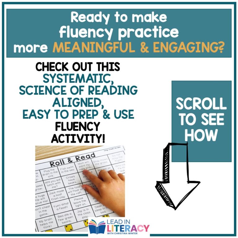 Roll and Read Phonics Center - CVCe & Vowel Teams - Lead in Literacy ...
