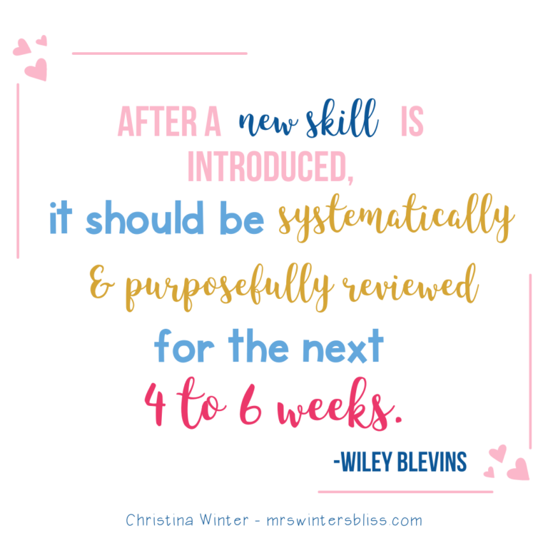 The Best Cumulative Practice Center Activities - Lead in Literacy ...