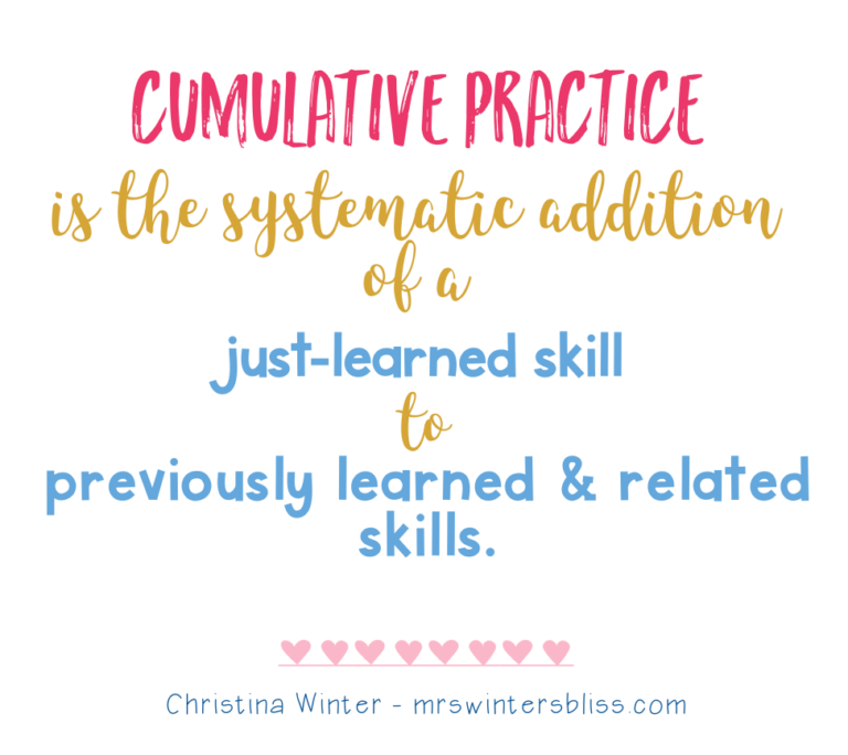 The Best Cumulative Practice Center Activities - Lead in Literacy ...