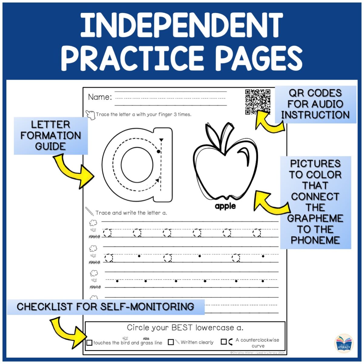 Handwriting Curriculum - Yearlong Printing Practice, Lesson Plans ...