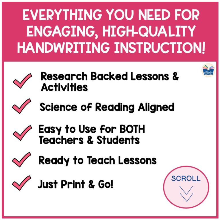FREE Handwriting Curriculum - Printing Practice, Lesson Plans, & Audio ...