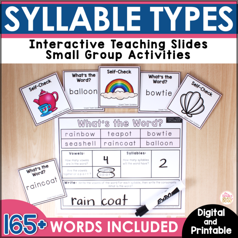 The Best Ways to Teach the Six Syllable Types - Lead in Literacy ...