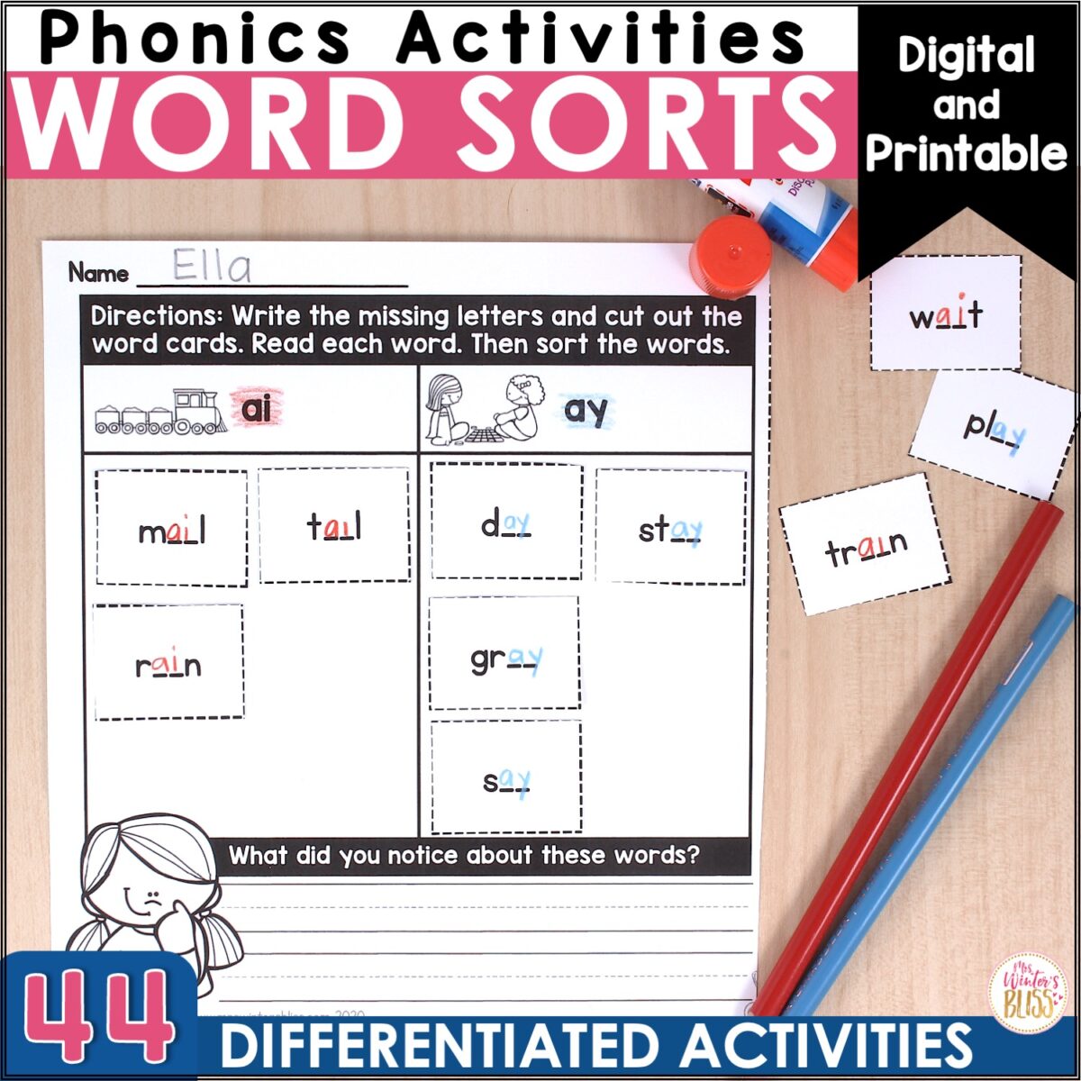 Using Word Sorts for Phonics Instruction - Lead in Literacy - Resources ...